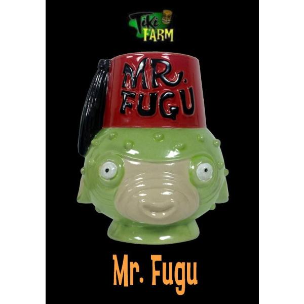 “Mr. Fugu” designed by Tiki Farm former Art Director, legendary lowbrow artist The Pizz.Whimsical in nature, both Mr. Fu...