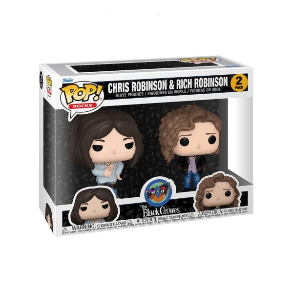 The Black Crowes Chris Robinson &amp; Rich Robinson Funko Pop! 2-PackTurn up the volume in your music set with Chris Rob...