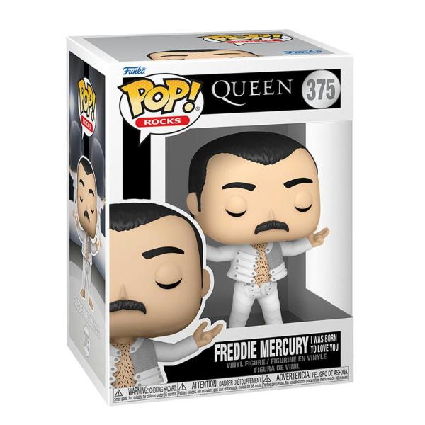 ※BOX入り・1体の価格です。Queen Freddie Mercury I Was Born to Love You Funko Pop! Vinyl Figure #375日本でもお馴染みのトイメーカー、ファンコ社のポップシリーズに、1...