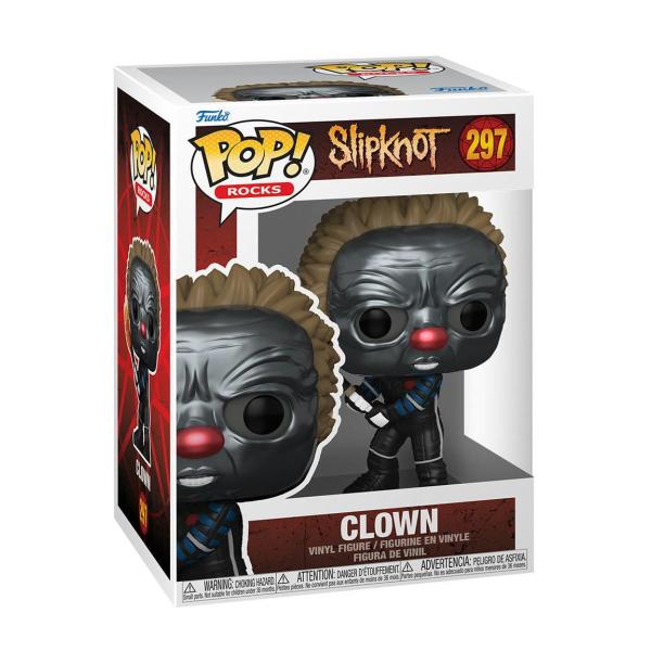 Slipknot Clown with Flame Metallic Funko Pop! Vinyl Figure #297Light up your music collection with Michael Shawn Crahan,...