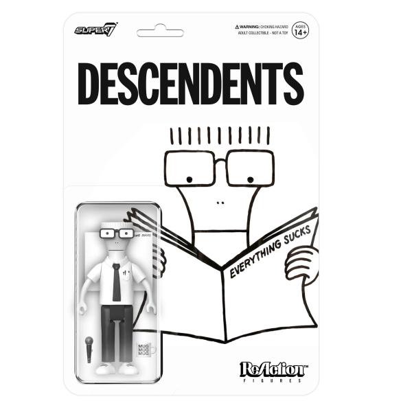 Descendents ReAction Figure - Milo (Everything Sucks)The punk rock collaboration of Super7 x Descendents continues with ...