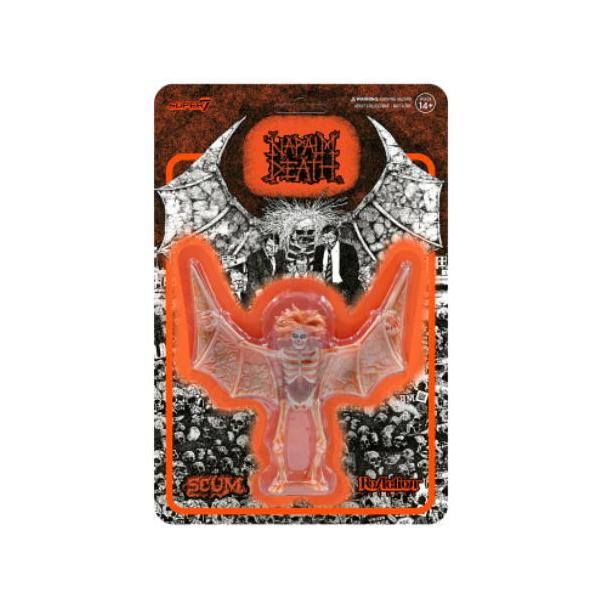 Napalm Death ReAction Figure - Scum Demon (Orange)Inspired by the 1987 debut album on Earache Records from England’s gri...