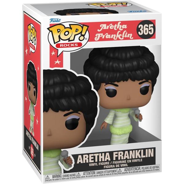 Pop! Rocks: Aretha FranklinProduct Features・4.34 inches (11.02cm)・Made of vinyl・Based on the legendary Queen of Soul sin...