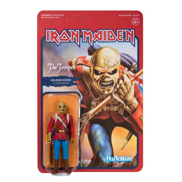Iron Maiden ReAction Figure - The Trooper"The bugle sounds the charge begins..." An official Super7 x Iron Maiden collab...