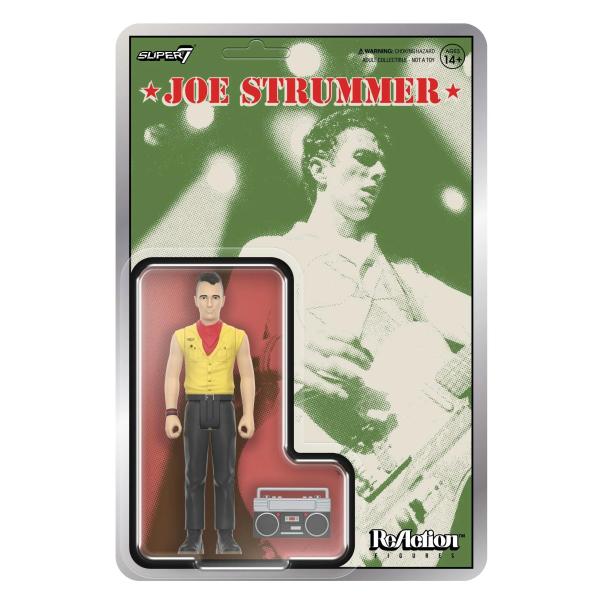 Joe Strummer ReAction FigureJoe Strummer (Wave2)Lyricist, rhythm guitarist, and frontman Joe Strummer was hardly one to ...