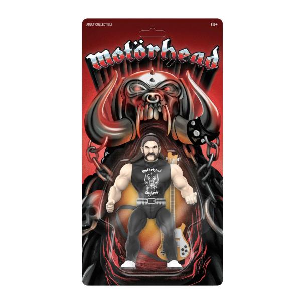 Mot〓rhead Vintage Figures Wave 1LemmyGet ready to raise some hell with the Lemmy Vintage Figure! This 5.5” scale, articu...