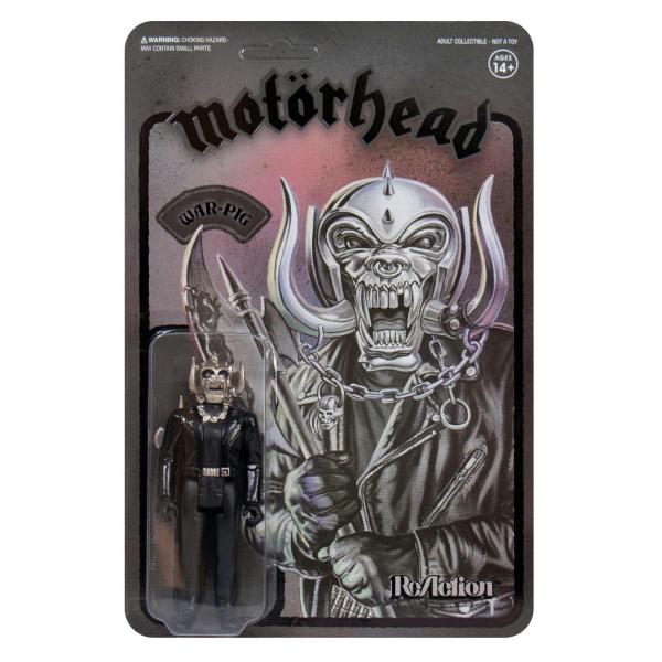 Here's theWAR PIG from MOTORHEAD!None more black! Emerging from the shadows are the None More Black Series of 3.75-inch ...