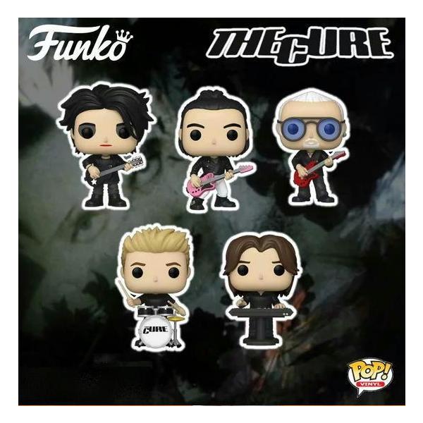 Funko Pop! Rocks: The Cure - Jason, Reeves, Robert, Simon &amp; Roger 5-Pack※BOX入り・5体の価格です。The Cure Funko Pop Rocks 5-Pa...