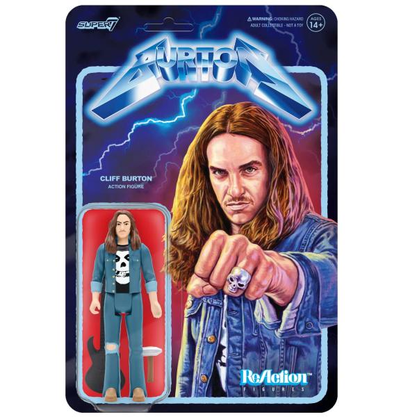 Cliff Burton ReAction FiguresCliff Burton (Misfits Shirt)As “The Major Rager” bassist in Metallica, Cliff Burton became ...