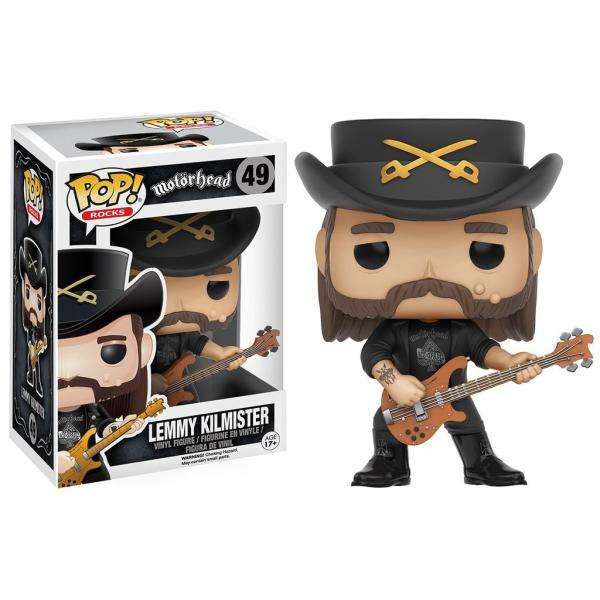 ※BOX入り・1体の価格です。Funko Pop! Rocks vinyl figures featuringHere's theLemmy Kilmister from MOTORHEAD!Pop! RocksStylized Vinyl...