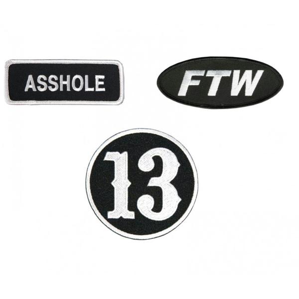 USAのバイカー系ブランド「Hot Leather inc」のオリジナル・ワッペンです。ワーク系のウェアにも相性の良さげな、ネームやカンパニーの位置、袖口にハマる柄をピックしました!パーフェクトなオリジナル・ウェアに仕上げましょう!正規品※...