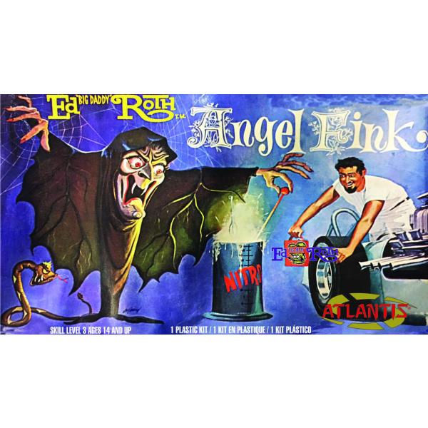※お届けする品は、未塗装・未完成品です。Atlantis Model Ed Roth Angel Fink Model Kit ALM1307 :Plastic Model KitMade in USABRAND NEW IN THE OR...
