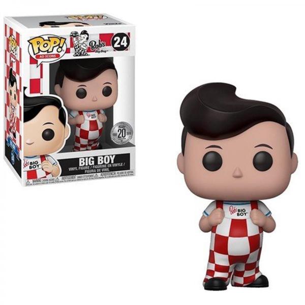 Funko Pop! Ad Icons: Bob's Big Boy - Bob (New Pose), MulticolorTake a trip down Funko memory lane, with this Bob's big b...
