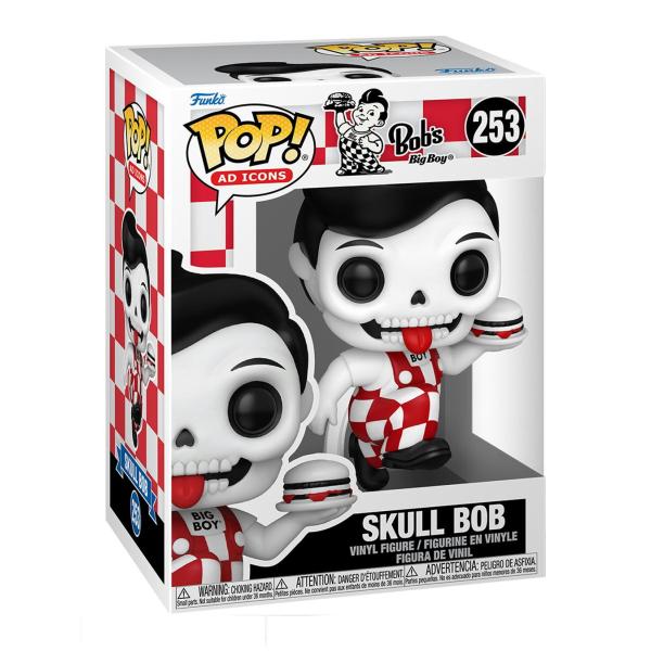 Bob's Big Boy Skull Bob Funko Pop! Vinyl Figure #253Take a bite out of pop culture with Skull Bob! This mascot for Big B...