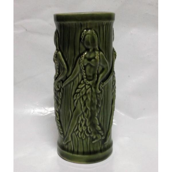 ※1点の価格です。Orchids of Hawaii Hula Girl mug70's VintageA Wornderful Emerald Green Glaze and Stylized Figures Reminiscent of...