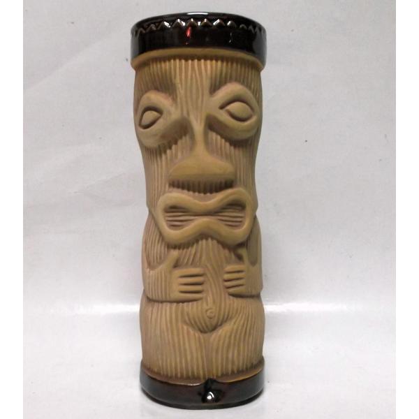 Vintage Tiki MugPaul Marshall Productions- PMP.60's VintageThe brown pottery mugs have a wood-textured exterior with a f...