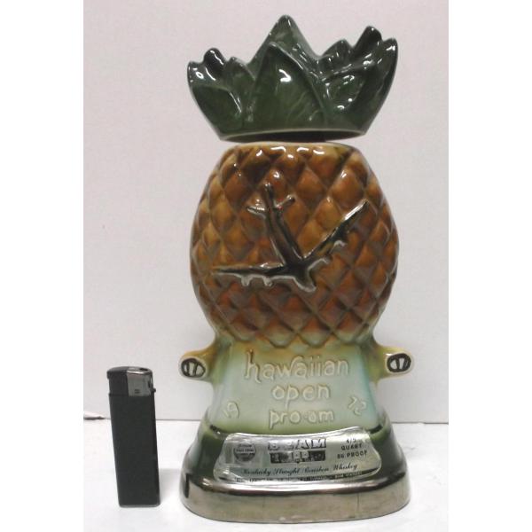 Vintage Jim Beam Hawaiian Open 1973 United Air Lines Decanter??1972 Hawaiian Open Pro-Am United Airlines Decanter1972 is...