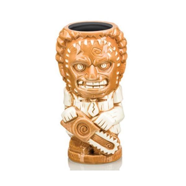 ※1体の価格です。Texas Chainsaw Massacre Leatherface 26 oz. Geeki Tikis Mug1974年に公開された伝説的スプラッター映画『悪魔のいけにえ』から,人皮によって創られた仮面を被った大男「...