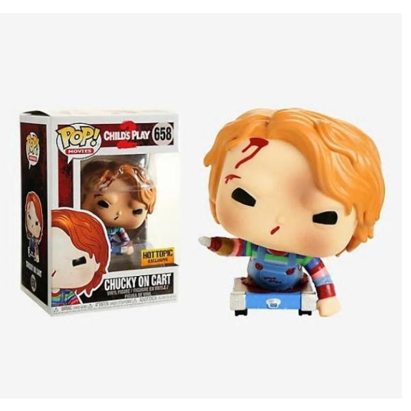 Funko Child's Play 2 Pop! Movies Chucky On Cart Vinyl Figure Hot Topic ExclusiveHi, I'm... Tommy, and I'm your friend to...