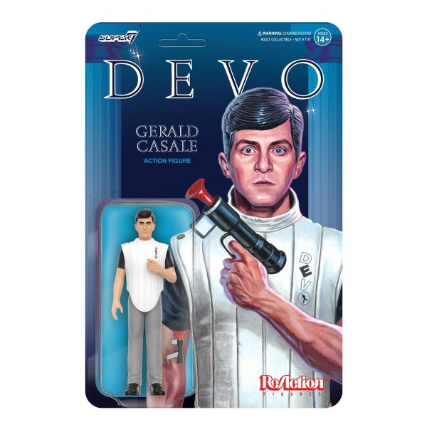 ※BOX入り・1体の価格です。Devo ReAction Figures Wave 3Gerald Casale (New Traditionalists)DE-EVOLUTION（退化）を主張し自らをDEVOと名乗る息の長いNWバンド「D...