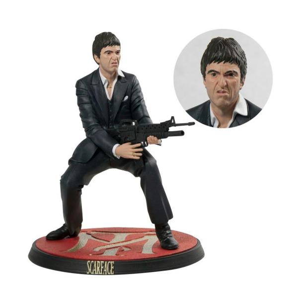 Scarface Tony Montana Say Hello 7-Inch Figure:Say hello to my little friend! This 7-inch tall plastic figure is from the...