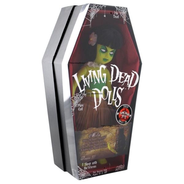 Mliu is the Goddess who ruledover the land of the deadThe face of this Polynesian dietyIs hidden by the mask on her head...