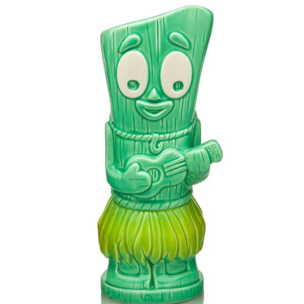 Gumby in Hula Skirt 14 oz. Geeki Tikis Mug:ポップカルチャーで愛されているキャラクターと、ティキカルチャーで見られる独特のスタイルを組み合わせた唯一のドリンクウェアを生み出し続けるBeeline C...
