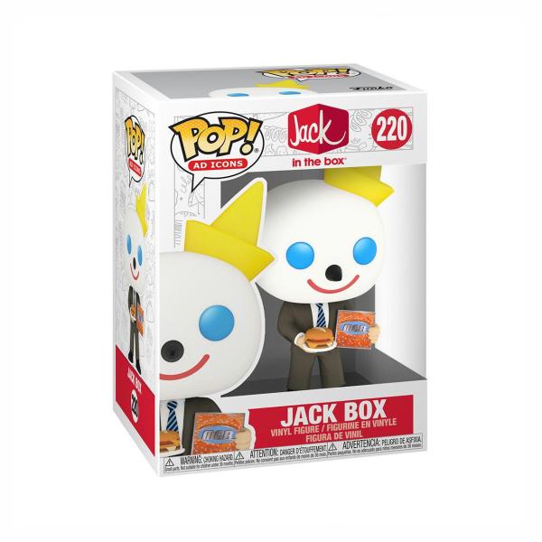 Jack in the Box Jack Box Meaty Cheesy Boys Funko Pop! Vinyl Figure #220Enjoy a sourdough jack fast food from Jack in the...
