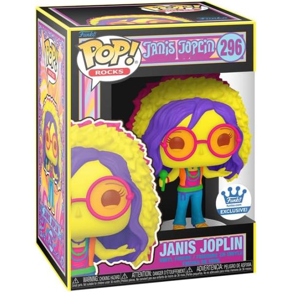 ジャニス ジョプリン フィギュア Janis Joplin Funko Pop! Rocks Vinyl Figure TOYFunko Pop! Janis Joplin (Blacklight) Shop x Fun on The Ru...