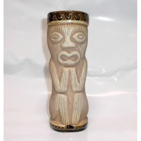 Vintage Tiki MugPaul Marshall Productions- PMP.60's VintageThe brown pottery mugs have a wood-textured exterior with a f...
