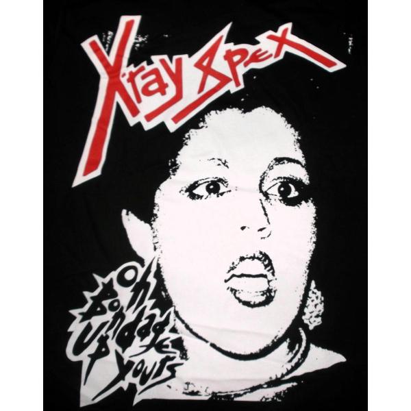 X-RAY SPEX UNISEX TEE: OH BONDAGE /正規品Sex Pistolsのライヴに影響を受けたPoly Styrene（Vo.）が、1976年に結成したで結成、特徴ある女性ヴォーカルのポーリーにブロウするサックス、...
