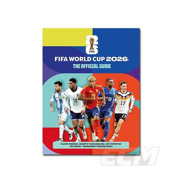 ■商品説明国内未発売のワールドカップ大会公式ガイドブック（大会プログラムではありません）■商品仕様2026年5月発売サイズ ：約24cm x 18cm英語版、128ページ■必ずご確認ください予約商品とご一緒のご発送はできません。画像は実際の...