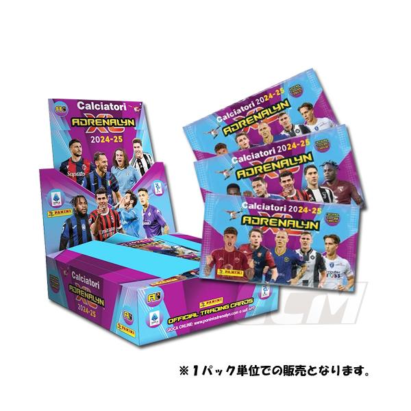 ＊パック販売となります。ボックス希望の方は24パック購入下さい。■商品説明国内未発売の24-25シーズンのイタリア・セリエＡのトレーディングカードです。カード構成 　全471種類ベースカード　360種類Logo 18種類（Plusバージョン...
