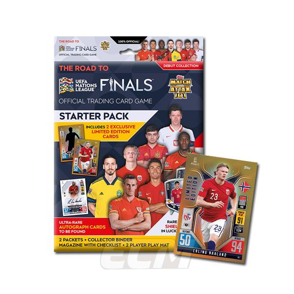 ■商品説明Topps社限定生産のMatch Attax 101 のサッカーカードでネーションズリーグ2022-2023シーズンのカードになります。カード内容総枚数 267枚ベースカード101枚インサートカードInternational St...