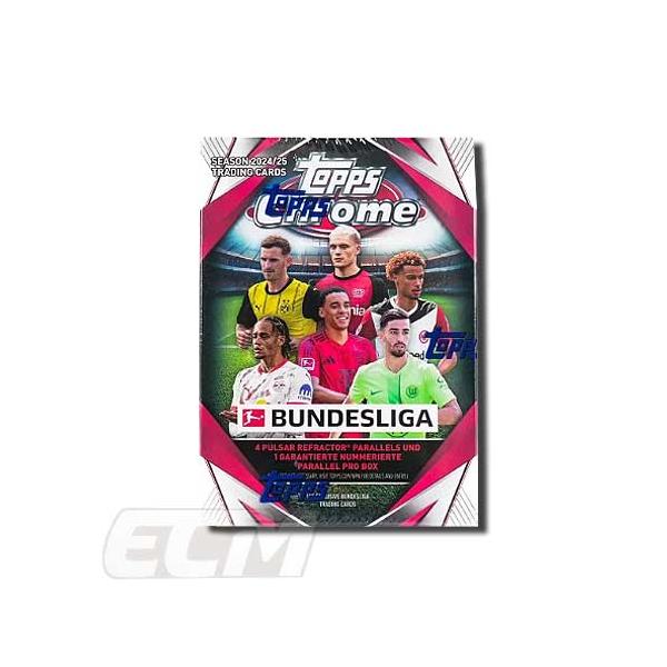 こちらは予約商品です！※ご予約受付後、約1ヶ月-2ヶ月でお届け予定■商品説明トップス社ブンデスリーガクローム仕様の24-25ブンデスリーガサッカーカードになります。ボックス開封でプルサーリフラクターパラレル:4枚、シリアル入パラレルカード1...