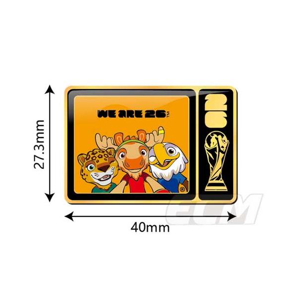 クレジットカード決済の場合のみネコポスでのご発送（350円税込）が可能になりました。ご希望の場合、備考欄に「ネコポス希望」とご記載ください。（記載がないと通常発送です）■商品説明FIFAワールドカップ2026北中米大会の公式グッズ■商品仕様...