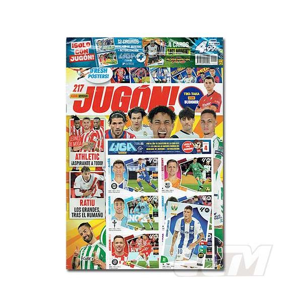 クレジットカード決済の場合のみネコポスでのご発送（350円税込）が可能になりました。ご希望の場合、備考欄に「ネコポス希望」とご記載ください。（記載がないと通常発送です）■商品説明PANINIがスペイン国内で販売するサッカー雑誌「JUGON」...