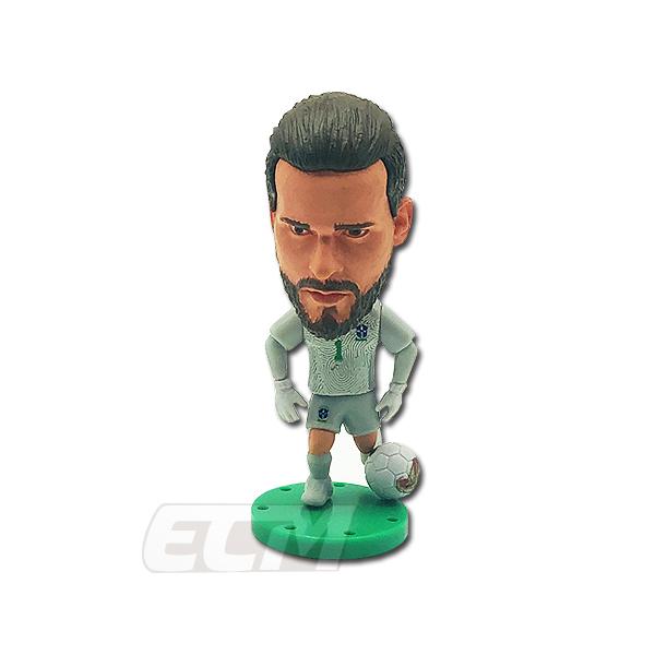 ■商品説明SCWよりも手足の可動部分が増えた新シリーズフィギュアSCW+が新登場！様々なポーズがとれるようになった新作フィギュアシリーズになります。ブラジル代表でリバプールで活躍するアリソン・ベッカー選手のフィギュアです。■商品仕様フィギュ...