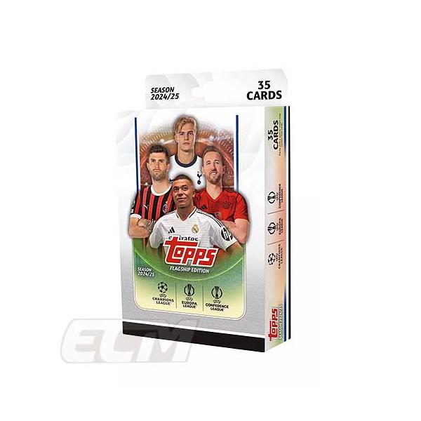 ■商品説明Toppsの新ブランド「CLUB COMPETITIONS」24-25シーズンのハンガーボックス版。チャンピオンズリーグ、ヨーロッパリーグ、カンファレンスリーグの出場クラブから構成されるカードパラレルカード、直筆サインカード、レリ...