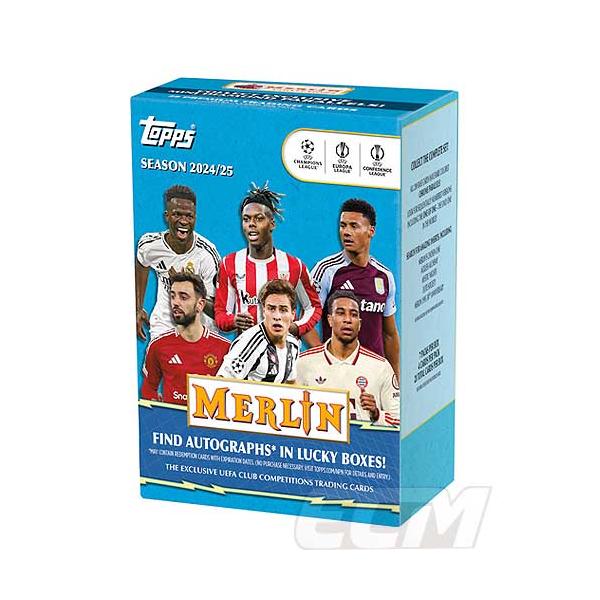 ■商品説明トップス社からUEFAチャンピオンズリーグ公式サッカーカード「マーリンUCCクローム」2024-25年版が登場!魔法のようにUEFAのクラブ試合にスポットを当てるセットに一流ルーキー、ベテラン、レジェンド収録!UEFA Champ...