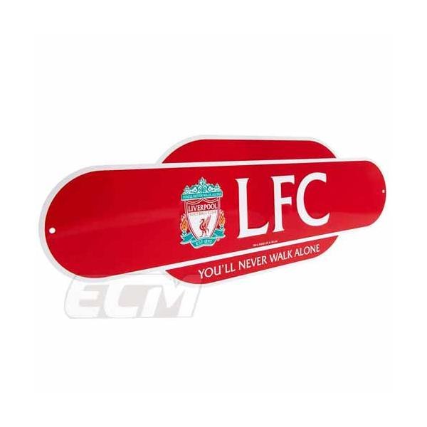 ■商品説明イングランド・リバプールを本拠地にするプレミアリーグのリバプールFCのオフィシャルグッズ。お部屋のインテリアにオススメ！！■商品仕様素材：ブリキサイズ：約44cm x 15cm■必ずご確認ください予約商品とご一緒のご発送はできませ...