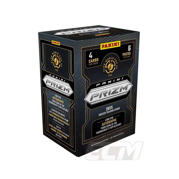 こちらは予約商品です！※ご予約受付後、約1ヶ月-2ヶ月でお届け予定■商品説明PANINIの人気シリーズ"PRIZM"のクラブワールドカップ2025シーズンカードです！ボックス開封でインサート3枚、シアル入りプリズム1枚、追加プリズムカード1...
