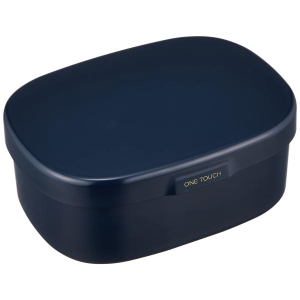 たつみや(Tatsumiya) HAKOYAさっと洗えるお弁当箱 ワンタッチ 日本製 M 600ml ネイビー 電子レンジ 食洗機 対応 ・さっと洗えてストレスレスな弁当箱・サイズ:15.5×12.0×5.5cm・ワンタッチで簡単に開閉でき...