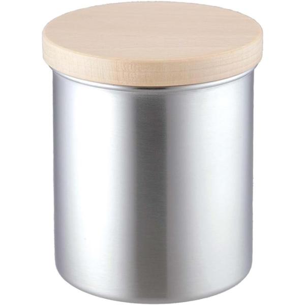 【ここがポイント！】シンプルなデザインなのでどんな食器、調理器具とも合います。ステンレス製なのでさびにくく、お手入れ簡単。木製のフタもかわいい！本体は家庭用食器洗浄機対応。【商品仕様】　色　　サテン材　質　ステンレススチール容　量　4.6 ...