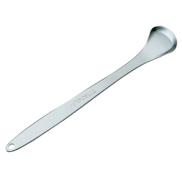 【ここがポイント！】軽く引くだけで舌の汚れをきれいに落とします。舌にやさしく効果的に舌苔を取り除くような形状にデザインされています。軽く、さびない、金属アレルギーの心配のないチタン製で安心してお使いいただけます。柄の部分はフック穴が開いてい...