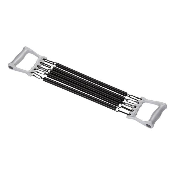 【発売日：2022年01月05日】【ここがポイント！】 上半身の筋力アップに最適！あらゆるスポーツの基礎トレーニングに！腕力強化、胸囲の引き締め、背筋の強化などができる、昔ながらの金属製、5連エキスパンダー。※本製品は一般家庭用です。不特定...