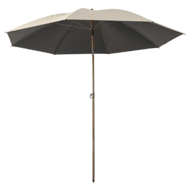 【ここがポイント！】遮光性、遮熱性の高い裏面ブラック加工。UPF50＋でUVカット率99％以上。お庭、公園、海水浴、レジャーに。日の向きに合わせて傾けられるチルト付き。※本製品はレジャー用パラソルです。常設や日常使用、業務用など使用頻度の高...