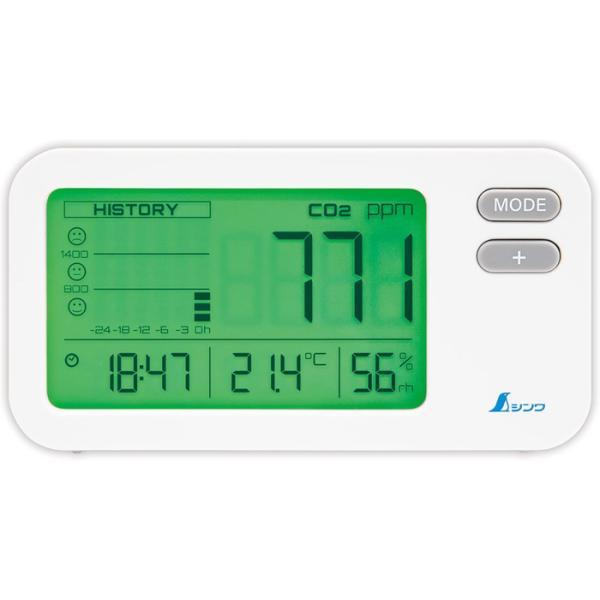 特長●二酸化炭素濃度を、液晶ディスプレイの表示カラーと数値でお知らせします。●1日の二酸化炭素濃度変化をグラフで表示することができます。●二酸化炭素濃度・時刻・温度・湿度・二酸化炭素濃度グラフを同時に表示できます。●二酸化炭素以外のガスなど...