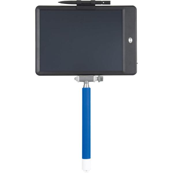 【ここがポイント！】書いて消して繰り返し使える電子記録パッドです。柄付きで3段階に伸縮(最大405mmまで伸長)するので1人で記録写真を撮影する時に便利です。書いた内容の消去を防ぐロック機能付きです。現場記録、植物生育状況等、記録写真撮影な...