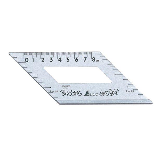 特長●45°の確認やケガキ作業が簡単にできます。●便利な目盛付です。仕様●台の長さ×巾×厚さ 115×15×5mm●全長×高さ×厚さ 172×62×1.5mm●製品質量 119ｇ●角度精度 45°・90°：100mmにつき0.2mm以下●長...